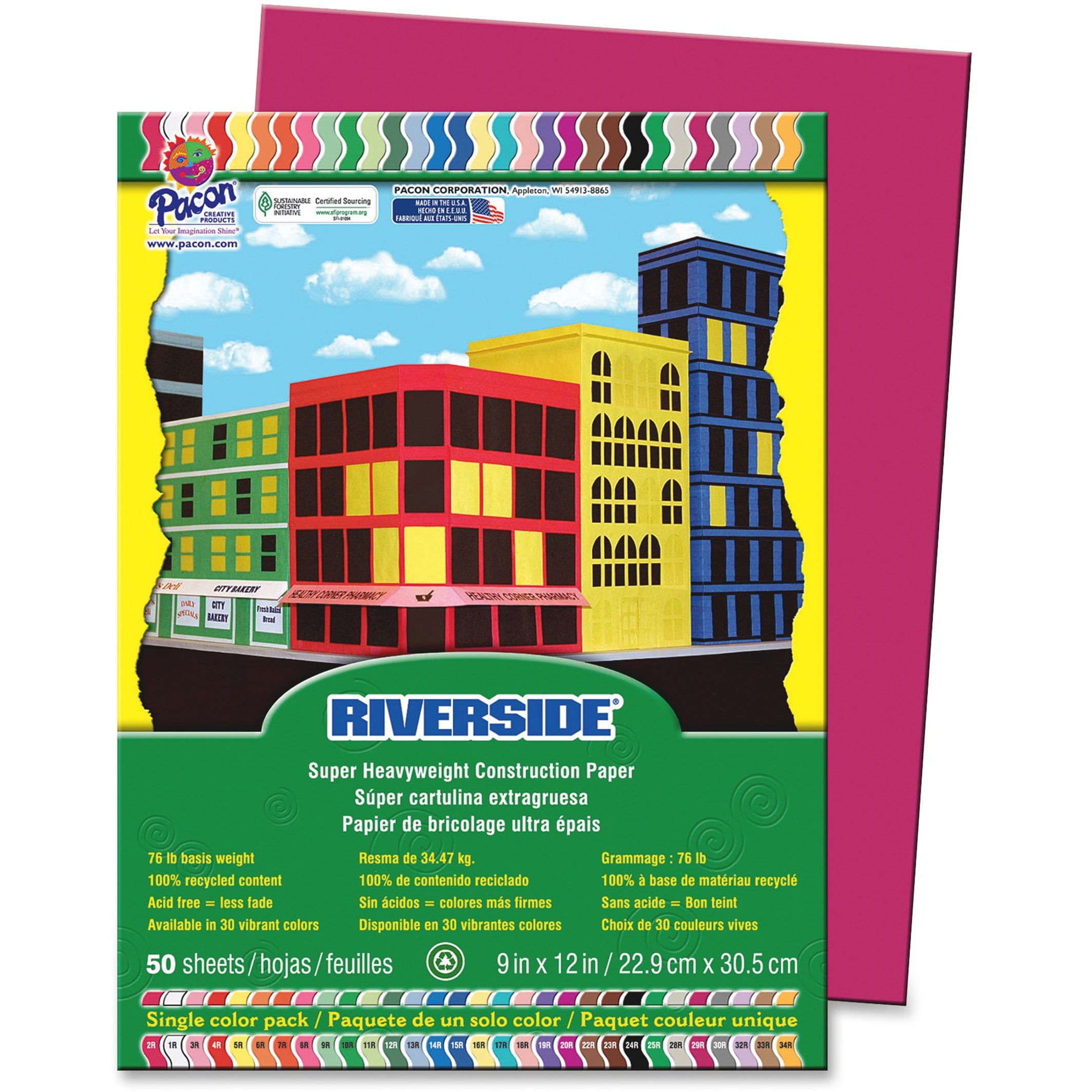 Groundwood Construction Paper - Walmart.com