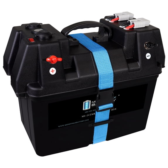 Group 24 Smart Battery Box 12V Power center for Group 24 series Boat ...