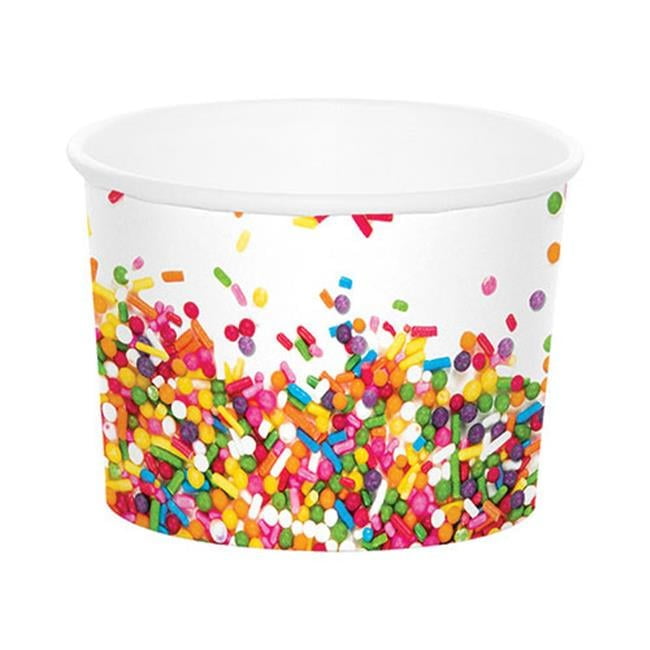 Group 9 oz Sprinkles Treat Cups, Pack of 12 - 6 Per Pack - Walmart.com