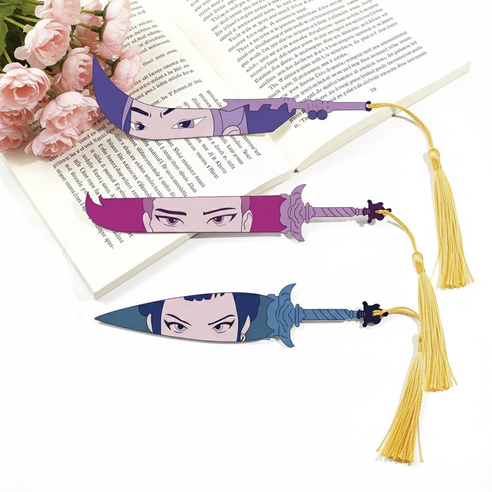 Group Idol Bookmark,Korean Music Fan Book Lovers Anime Reading ...