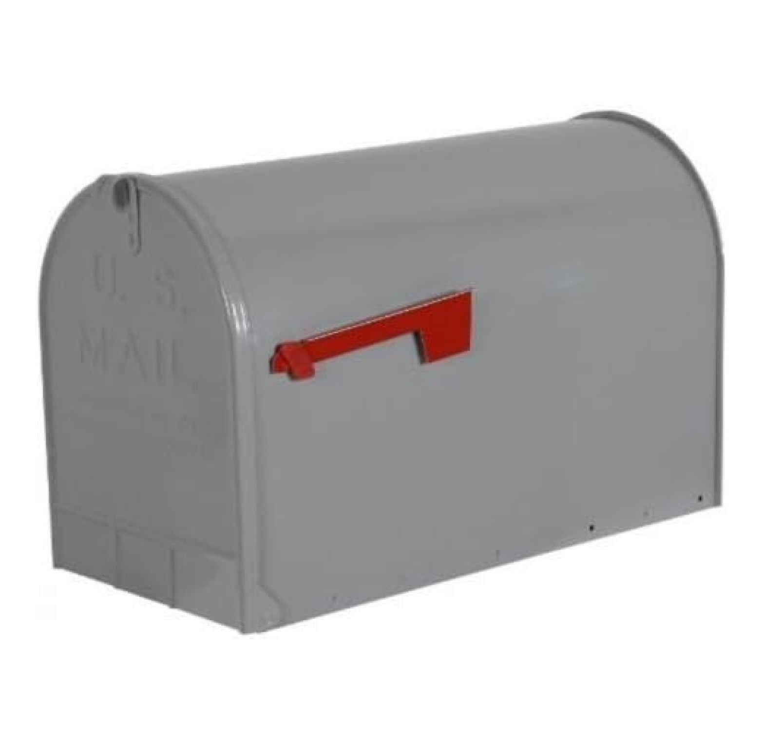 Group Jumbo Size Steel Rural Mailbox ST200000, Gray L8 - Walmart.com