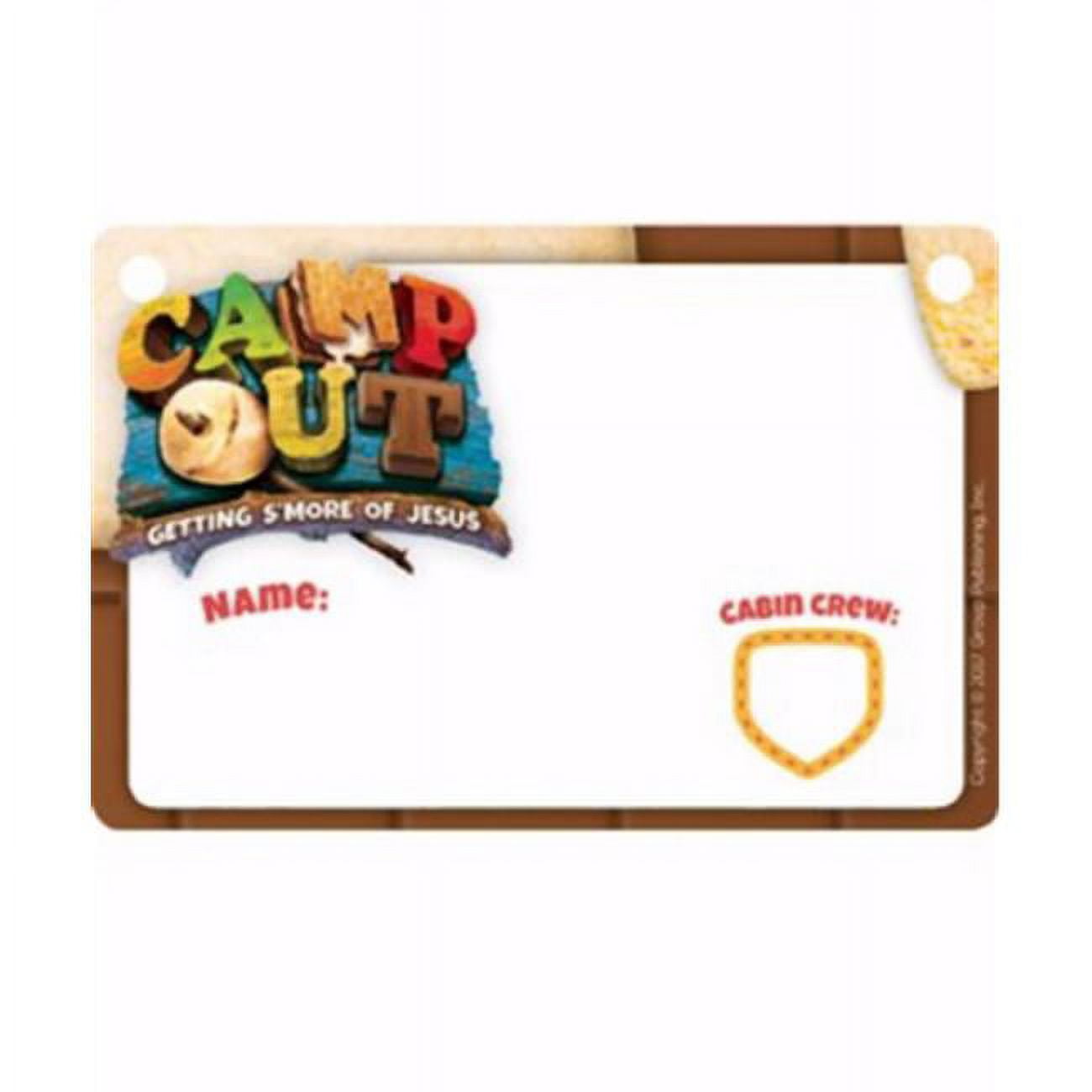 Group Publishing VBS-Camp Out-Name Badges - Pack of 10 - Walmart.com