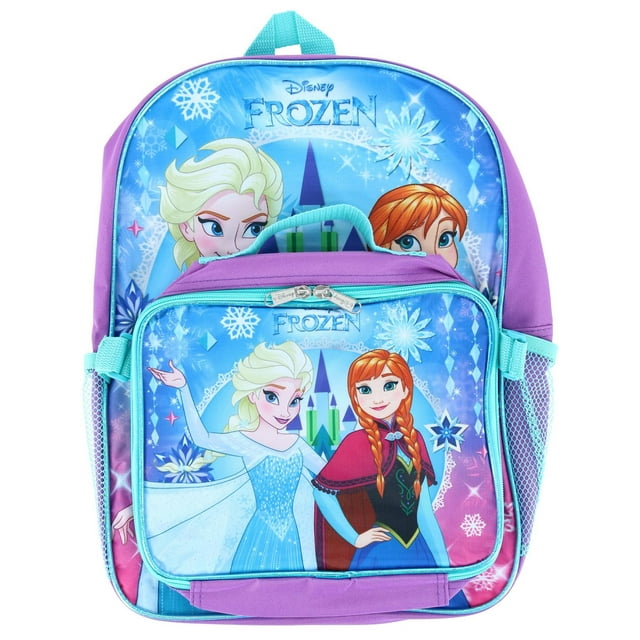 Group Ruz Disney Frozen Elsa & Anna 16" Kids School Backpack with ...