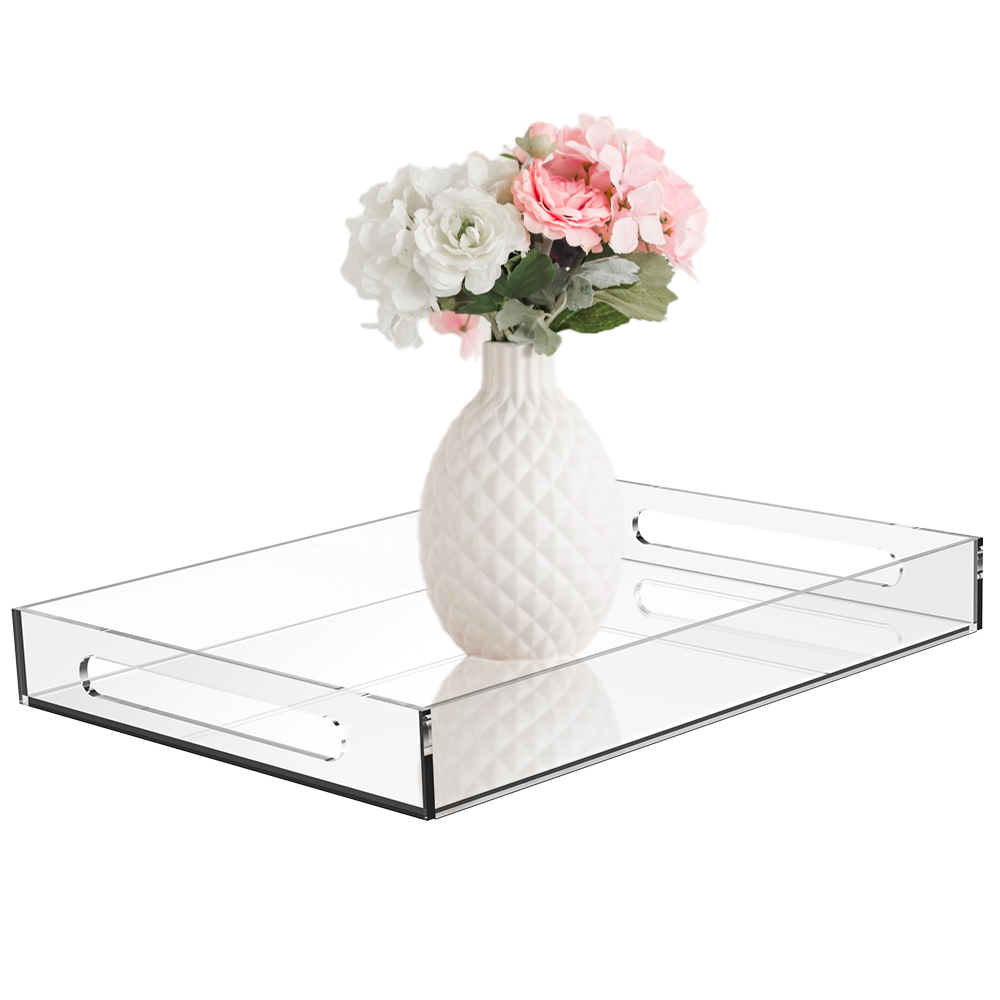 Creative Converting Rectangle Tray, Clear - Walmart.com