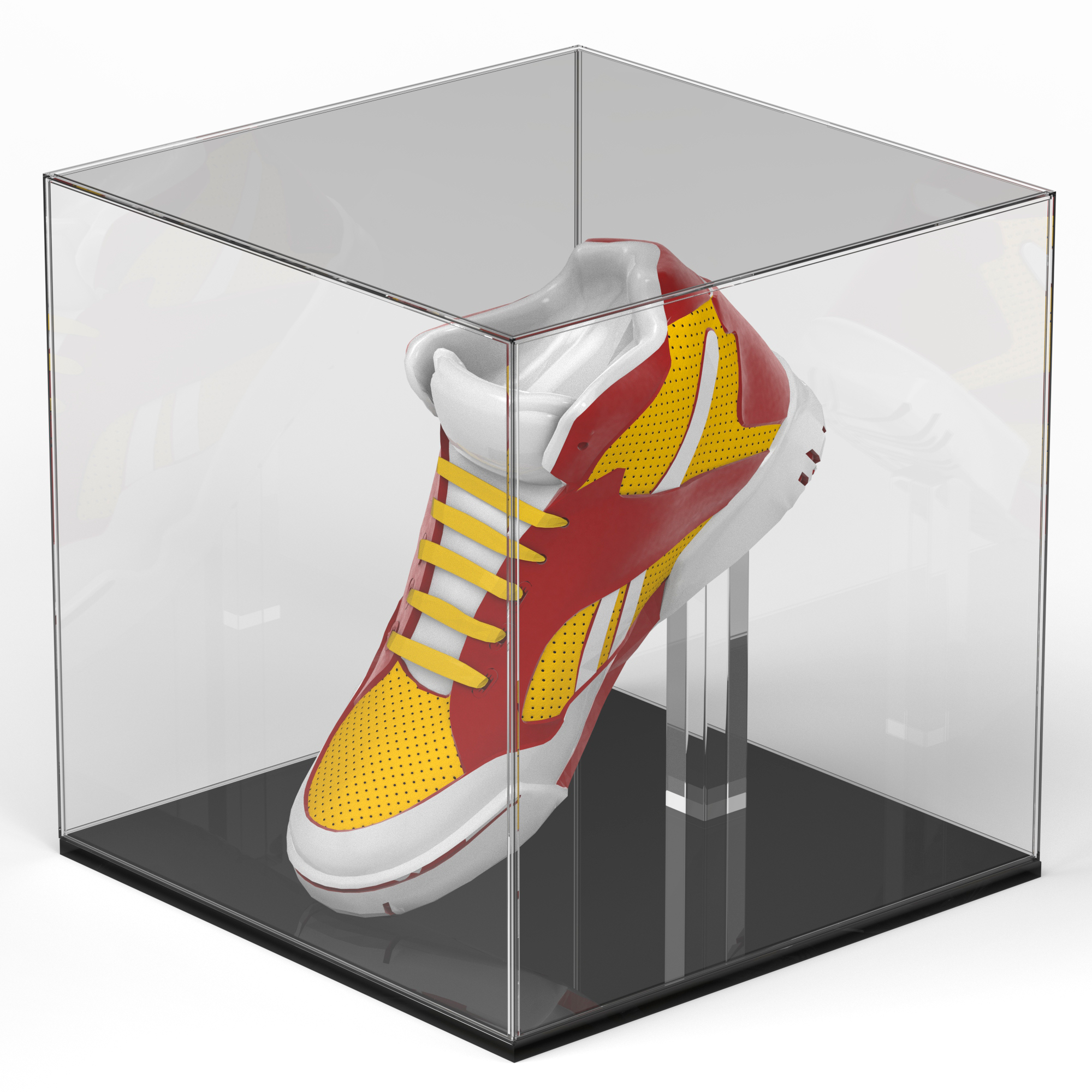 Floor Display Case Clear Finish - Walmart.com