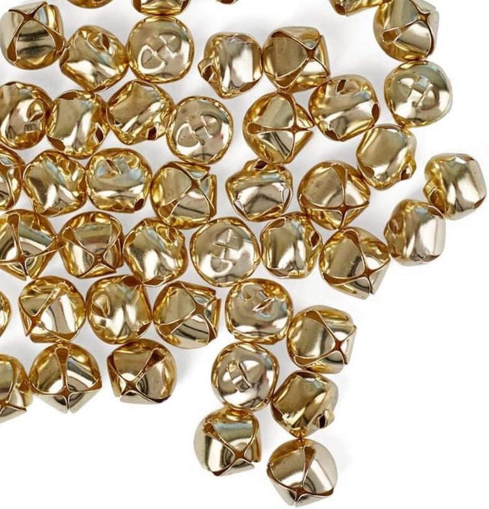 Group of 96 Gold Bells for Holiday Decorating and Craft Projects by ...