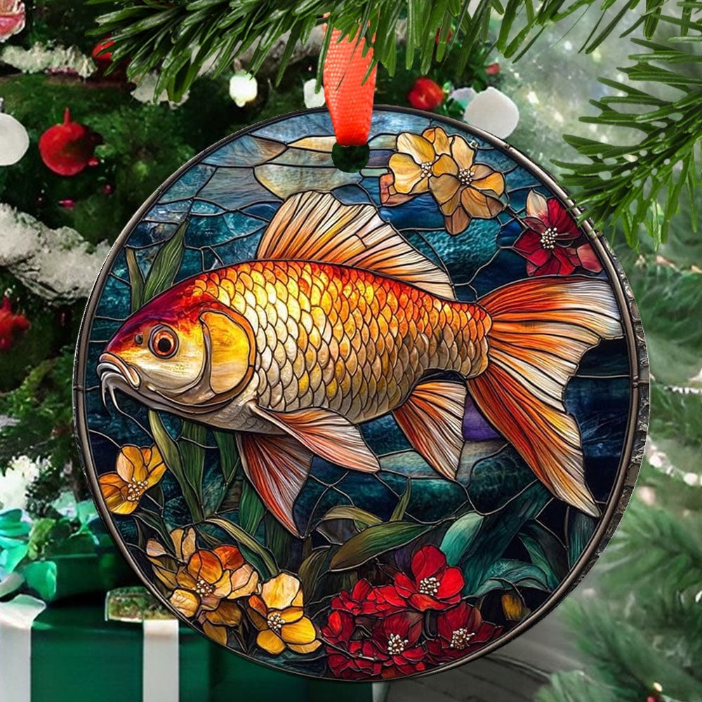 Grouper Fish 141 Ceramic/Acrylic Christmas Ornament, Warm Fall Feast ...