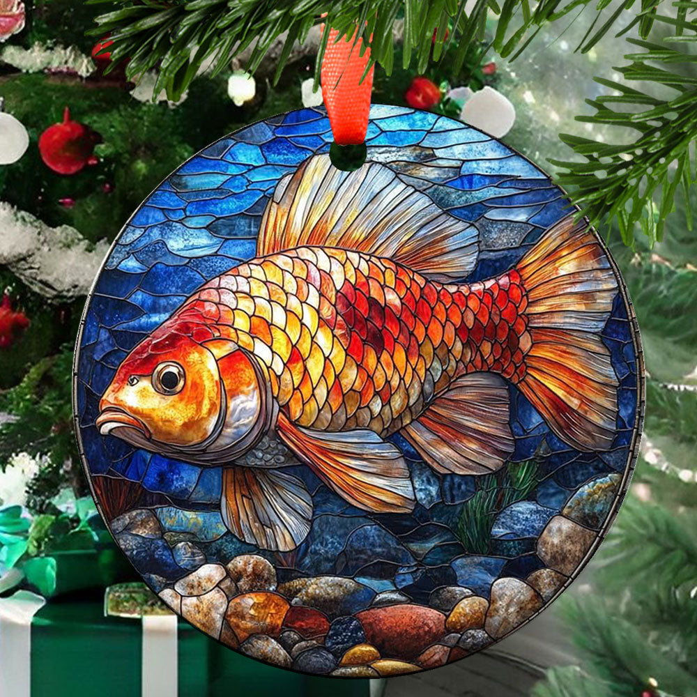 Grouper Fish 151 Ceramic/Acrylic Christmas Ornament, Gentle Mom Thank ...