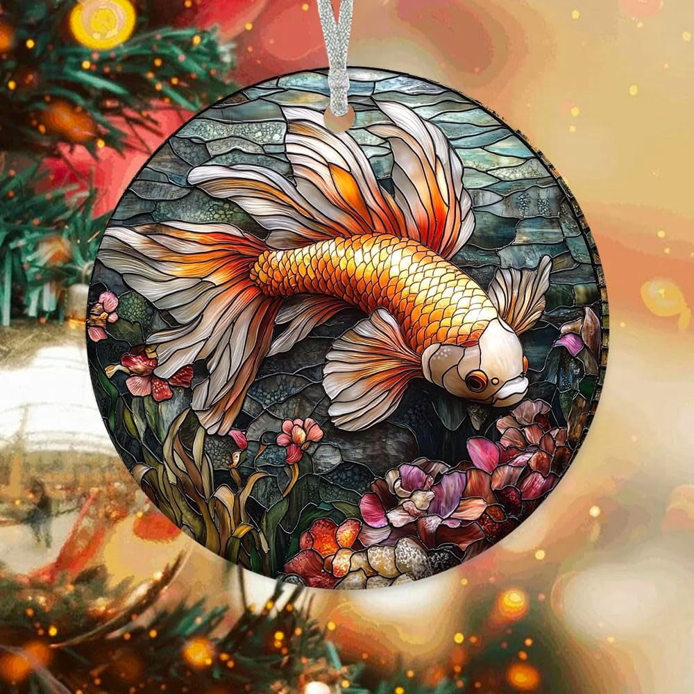 Grouper Fish Custom Ornaments 2025, Grouper Fish Ornament, Grouper Fish ...