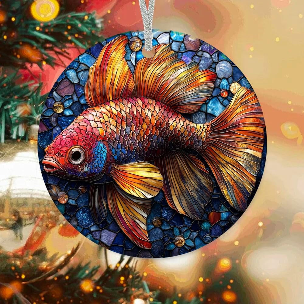 Grouper Fish Custom Ornaments 2025, Grouper Fish Ornament, Grouper Fish ...