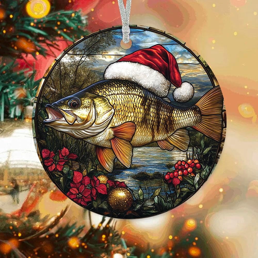Grouper Fish Custom Ornaments 2025, Grouper Fish Ornament, Grouper Fish ...