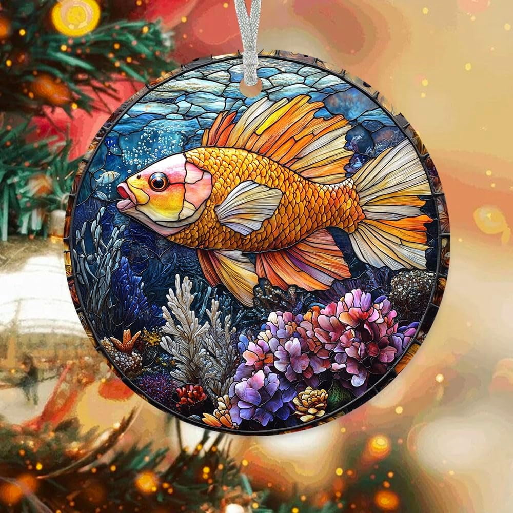 Grouper Fish Custom Ornaments 2025, Grouper Fish Ornament, Grouper Fish ...