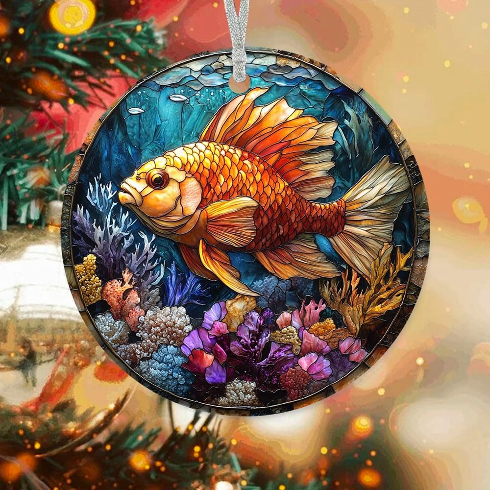 Grouper Fish Custom Ornaments 2025, Grouper Fish Ornament, Grouper Fish ...
