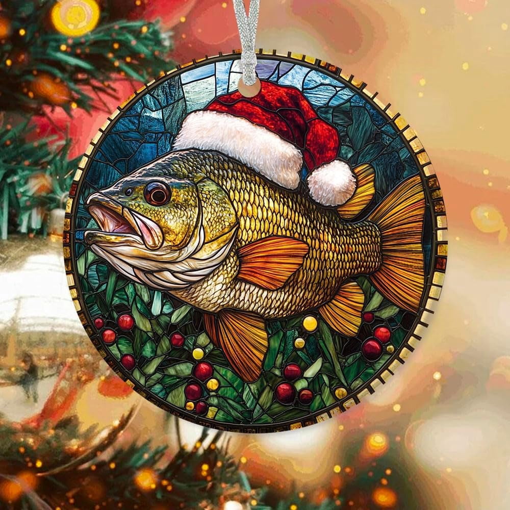 Grouper Fish Custom Ornaments 2025, Grouper Fish Ornament, Grouper Fish ...