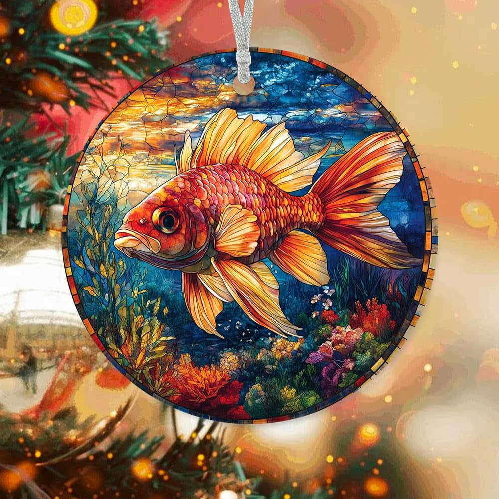 Grouper Fish Custom Ornaments 2025, Grouper Fish Ornament, Grouper Fish ...