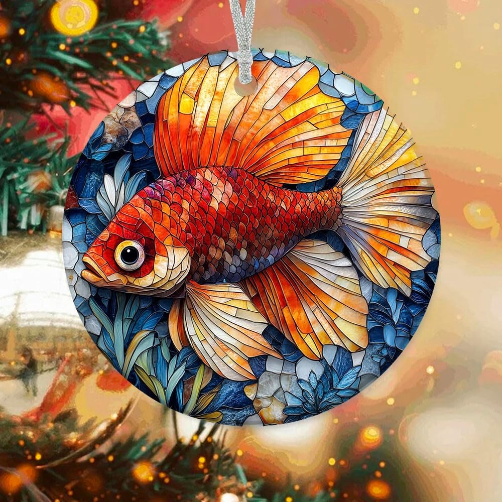 Grouper Fish Custom Ornaments 2025, Grouper Fish Ornament, Grouper Fish ...