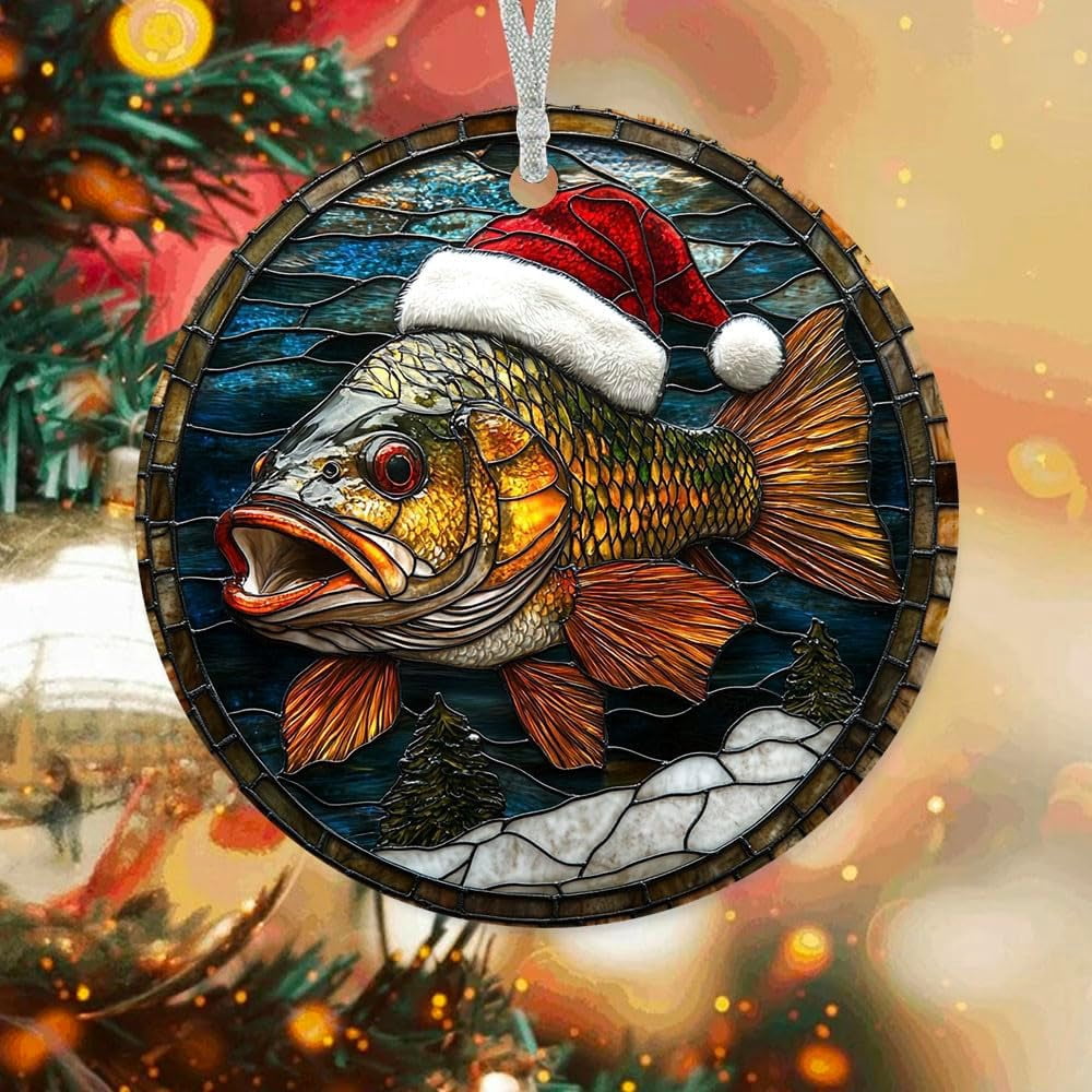Grouper Fish Custom Ornaments 2025, Grouper Fish Ornament, Grouper Fish ...