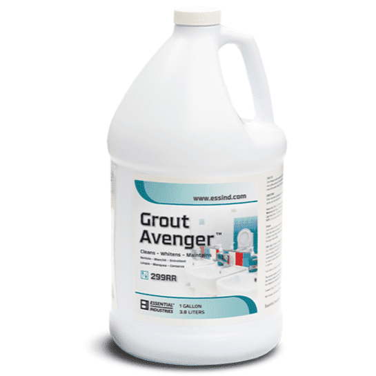 Grout Avenger Tile Cleaner – 1 Gallon for Hard Water, Soap Scum, Grime ...