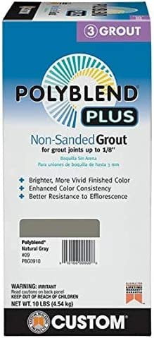 Grout Customs POLYBLEND Plus Non Sanded Delorean Gray 165 - Walmart.com