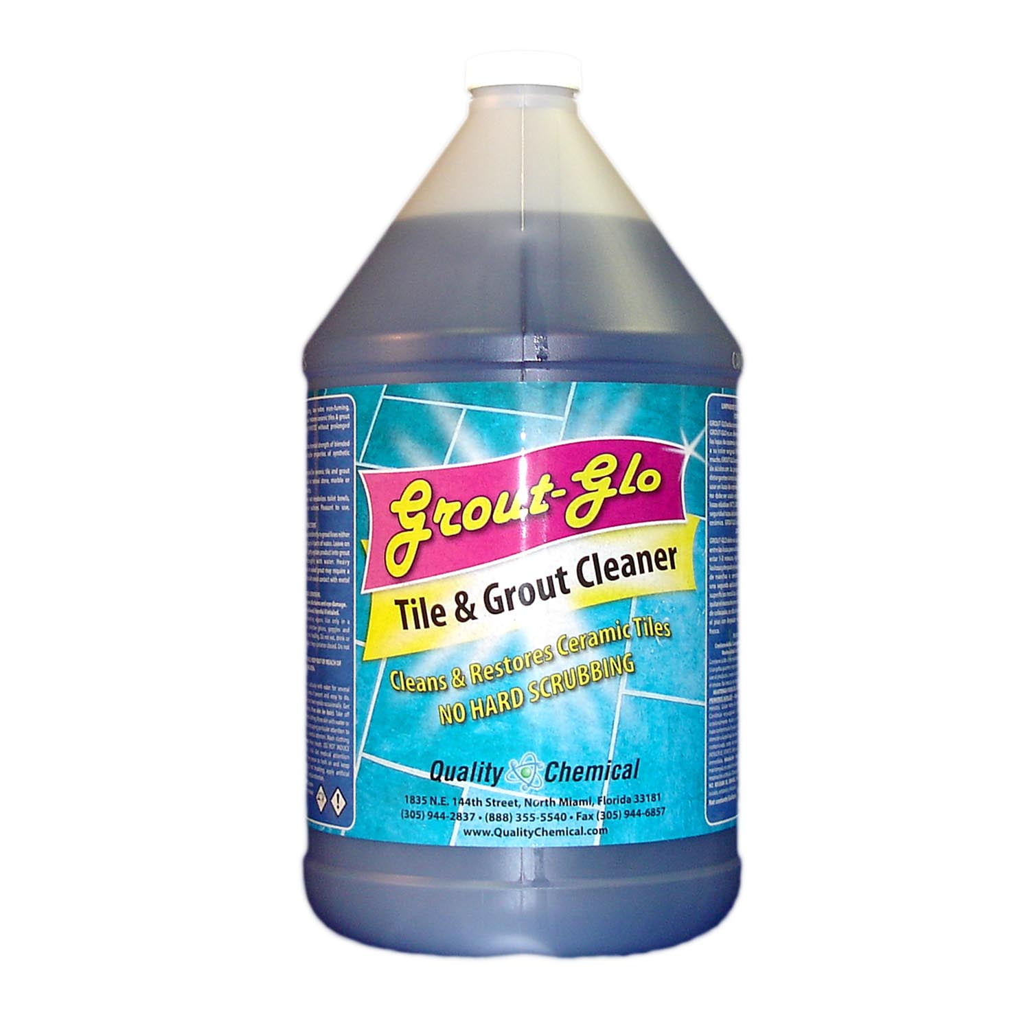 Grout Glo Tile and Grout Cleaner / 1 Gallon (128 oz.) / Quality ...