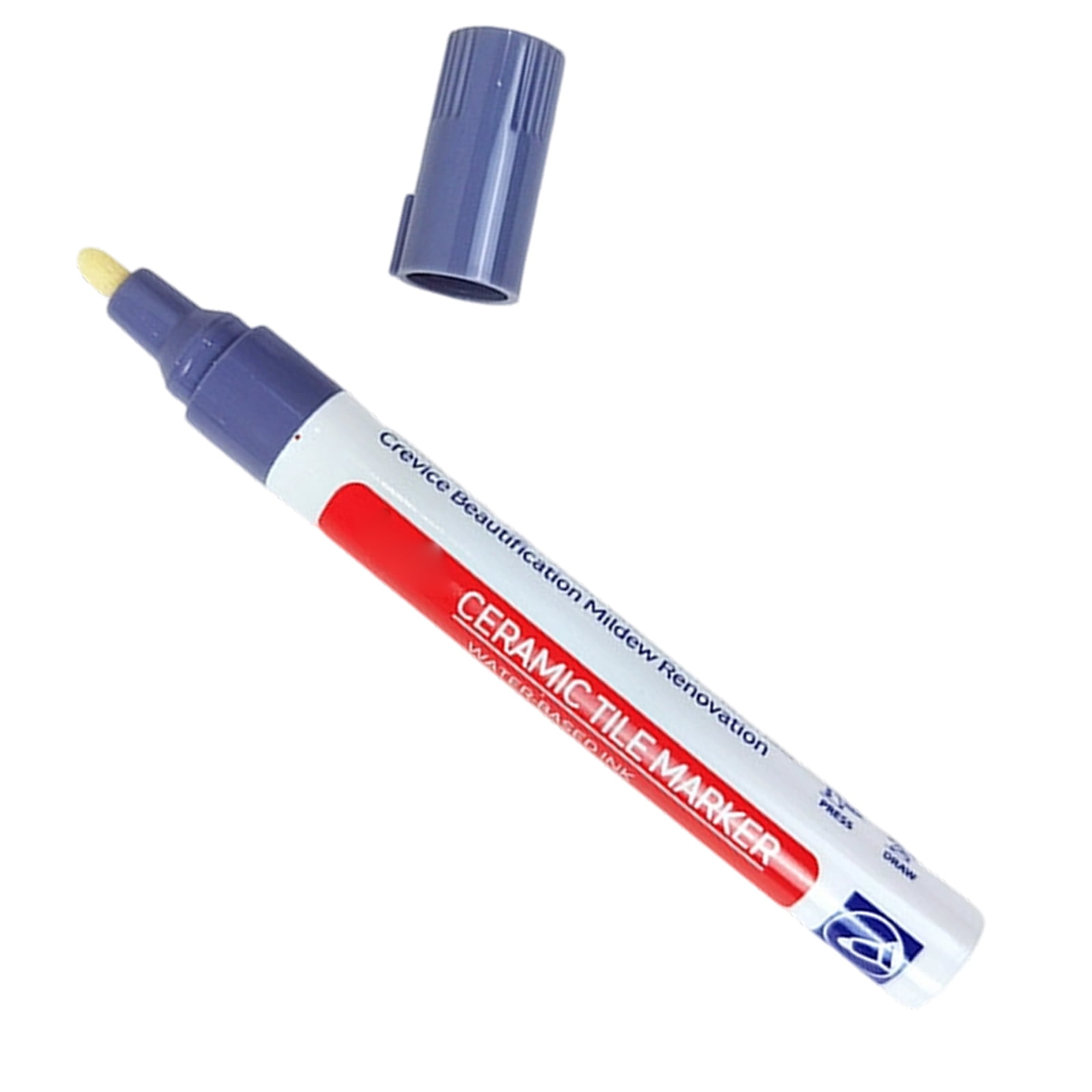 Grout Pen Gray Tile Paint Marker: Waterproof Grout Paint Pen, Tile ...