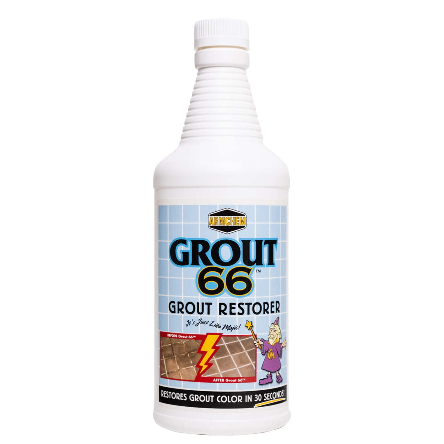 Grout66: Heavy-Duty Grout Cleaner Restorer - Removes Stains in 30 ...