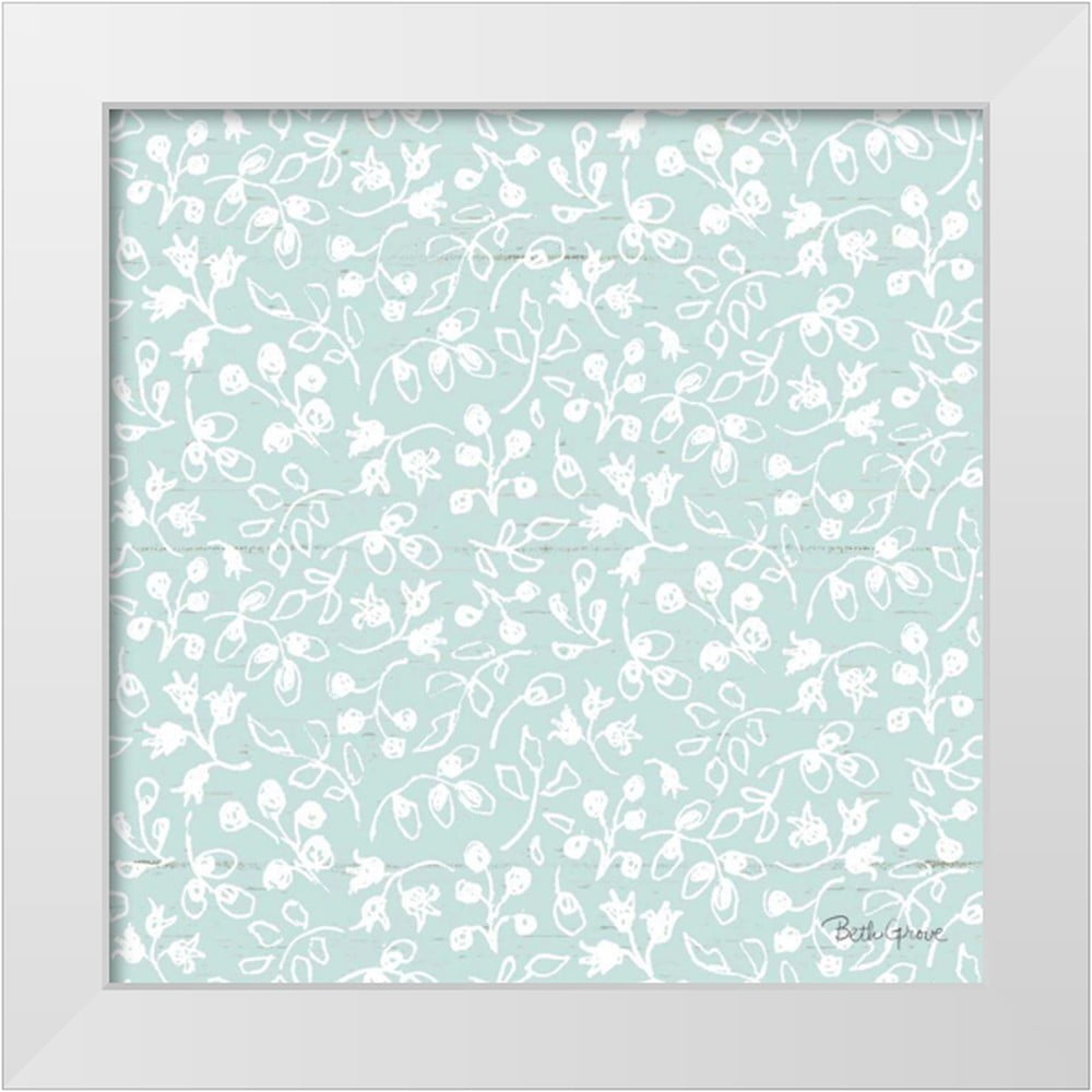 Grove, Beth 12x12 White Modern Wood Framed Museum Art Print Titled ...