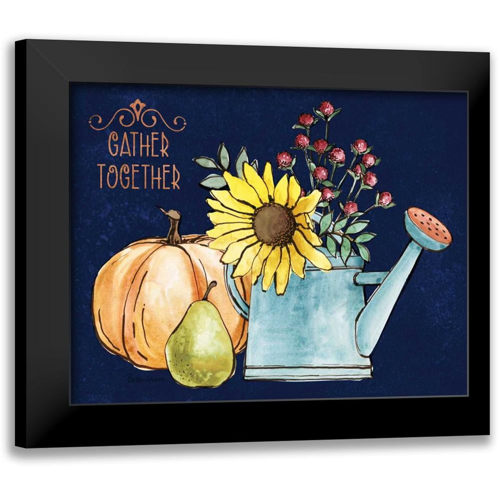 Grove, Beth 14x12 Black Modern Framed Museum Art Print Titled - October ...