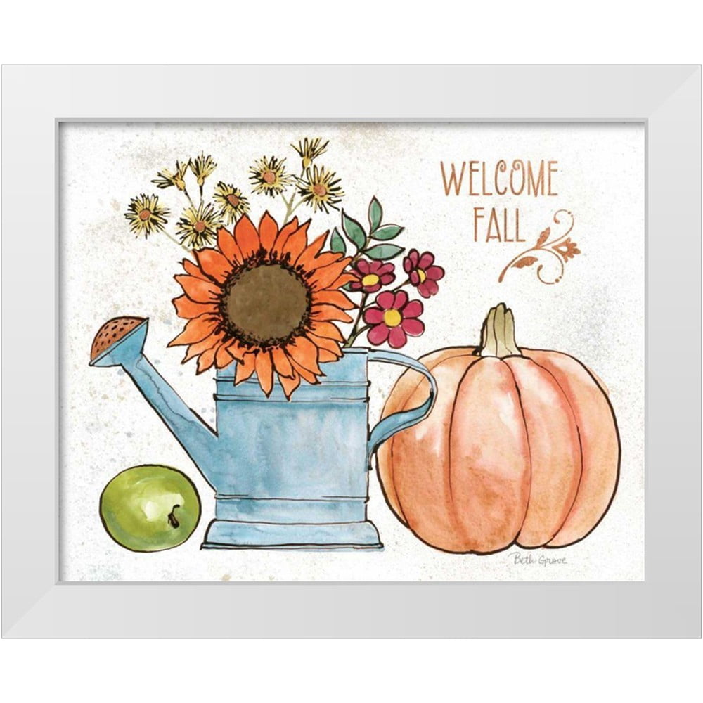 Grove, Beth 14x12 White Modern Wood Framed Museum Art Print Titled ...