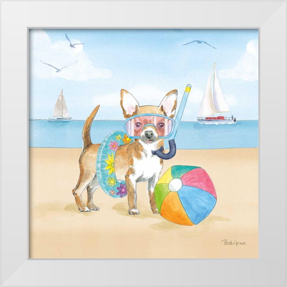Grove, Beth 15x15 White Modern Wood Framed Museum Art Print Titled ...