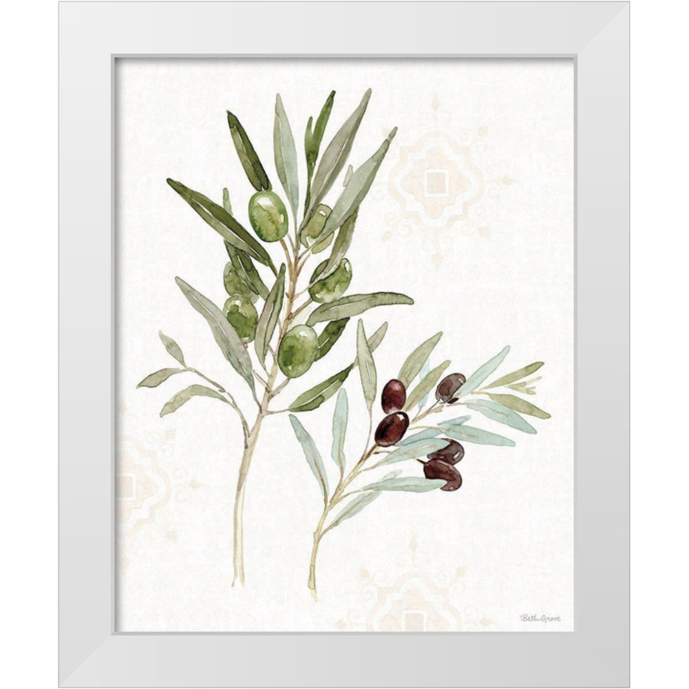 Grove, Beth 15x18 White Modern Wood Framed Museum Art Print Titled ...