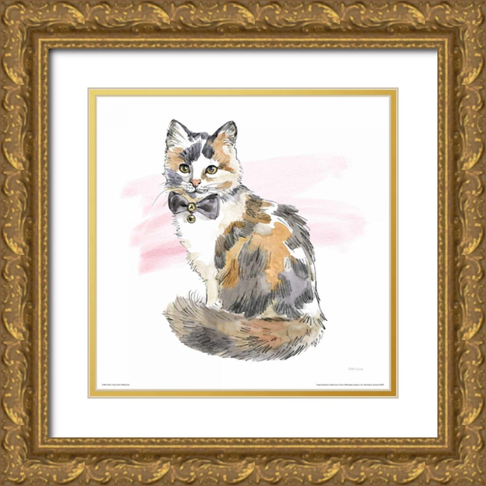 Grove, Beth 20x20 Gold Ornate Wood Framed with Double Matting Museum ...