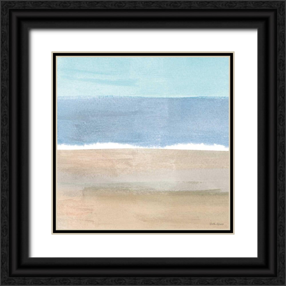 Grove, Beth 26x26 Black Ornate Wood Framed with Double Matting Museum ...