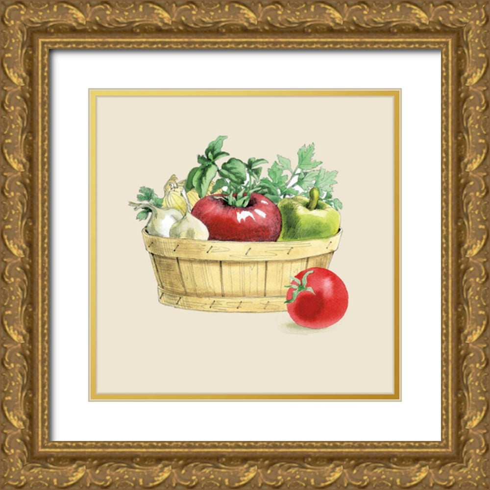 Grove, Beth 26x26 Gold Ornate Wood Framed with Double Matting Museum ...