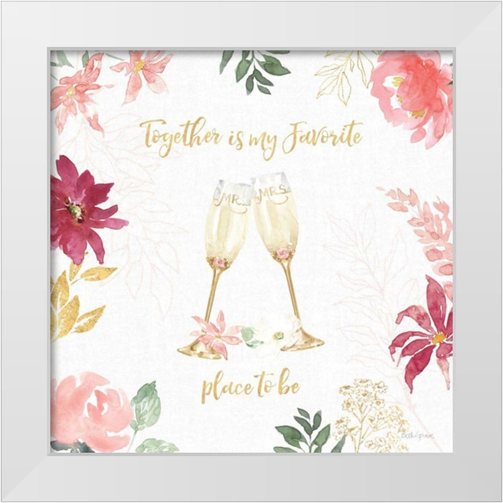 Grove, Beth 26x26 White Modern Wood Framed Museum Art Print Titled ...