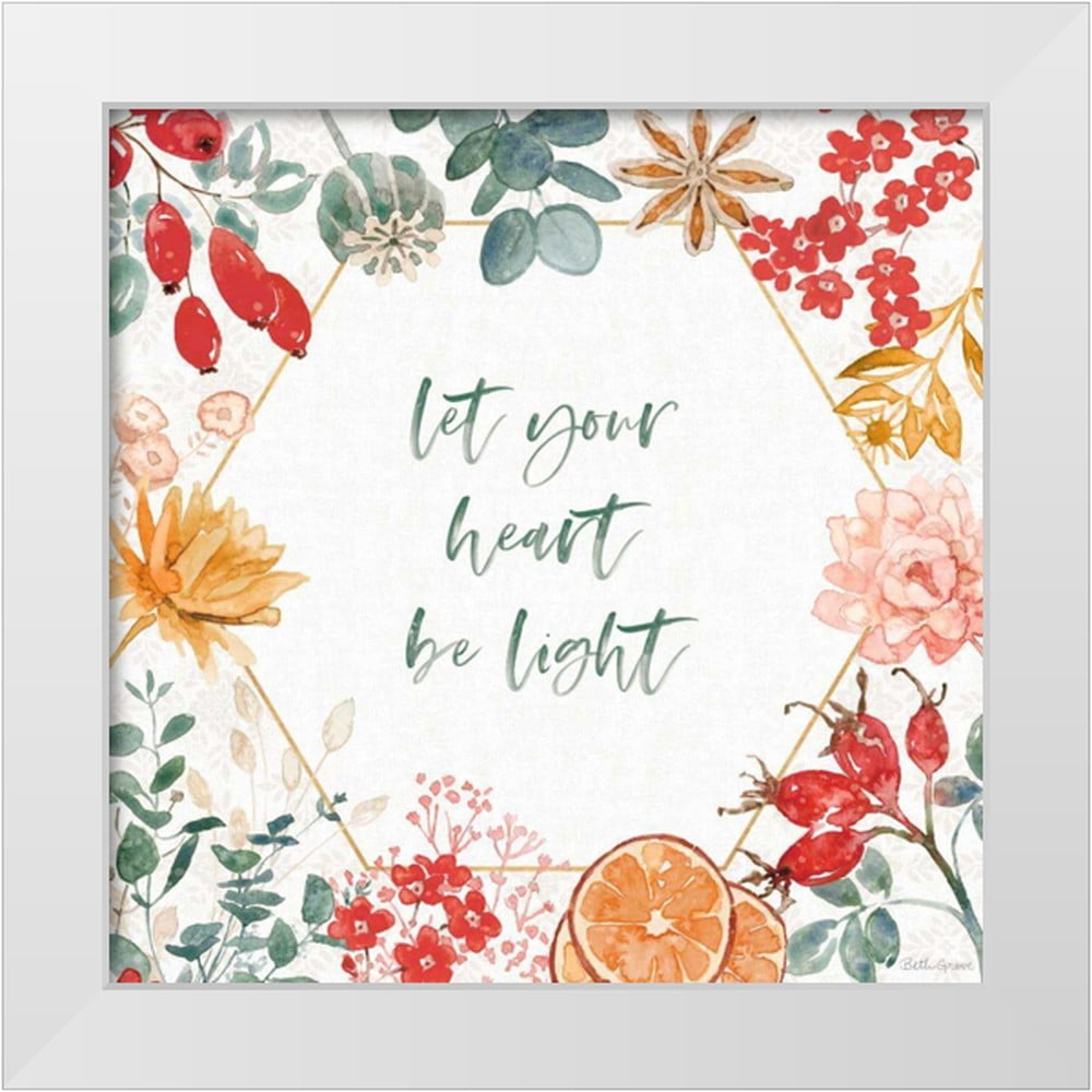 Grove, Beth 26x26 White Modern Wood Framed Museum Art Print Titled ...