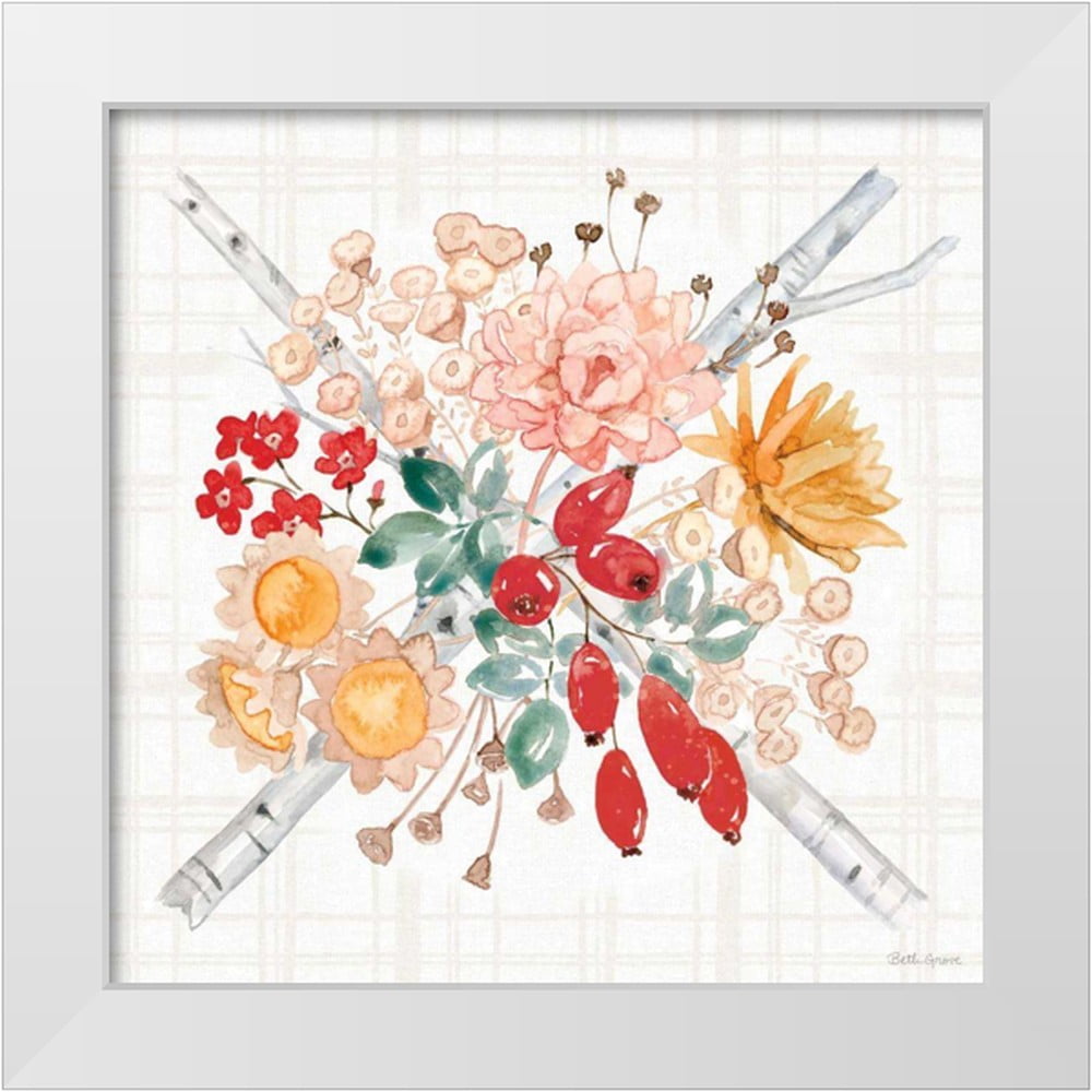 Grove, Beth 26x26 White Modern Wood Framed Museum Art Print Titled ...