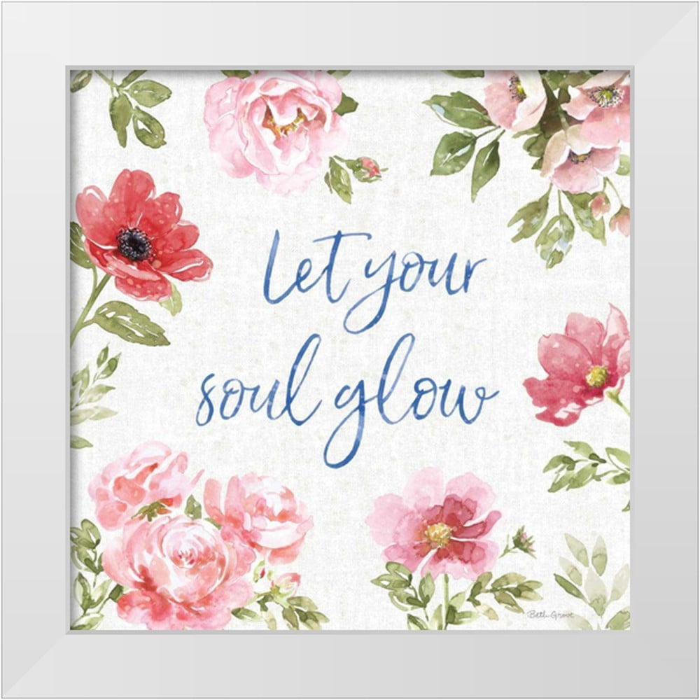 Grove, Beth 26x26 White Modern Wood Framed Museum Art Print Titled ...