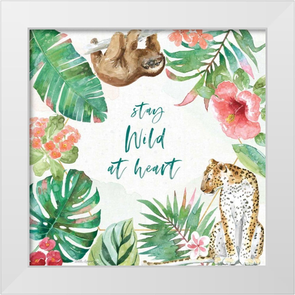 Grove, Beth 26x26 White Modern Wood Framed Museum Art Print Titled ...