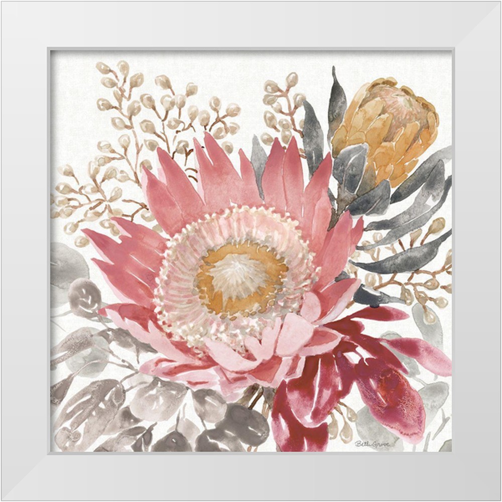 Grove, Beth 26x26 White Modern Wood Framed Museum Art Print Titled ...