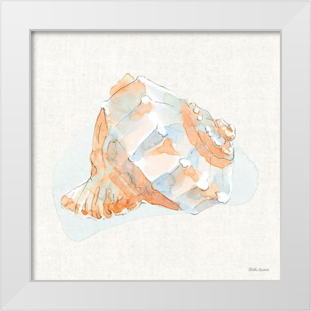Grove, Beth 26x26 White Modern Wood Framed Museum Art Print Titled ...