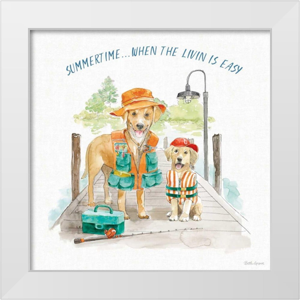 Grove, Beth 26x26 White Modern Wood Framed Museum Art Print Titled ...