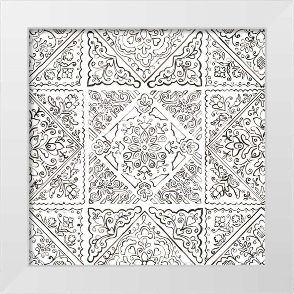 Grove, Beth 26x26 White Modern Wood Framed Museum Art Print Titled ...