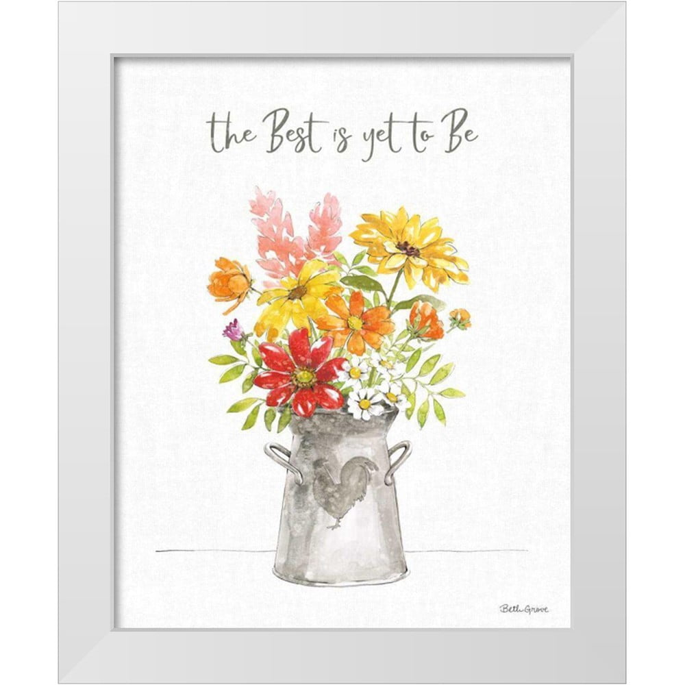 Grove, Beth 26x32 White Modern Wood Framed Museum Art Print Titled ...