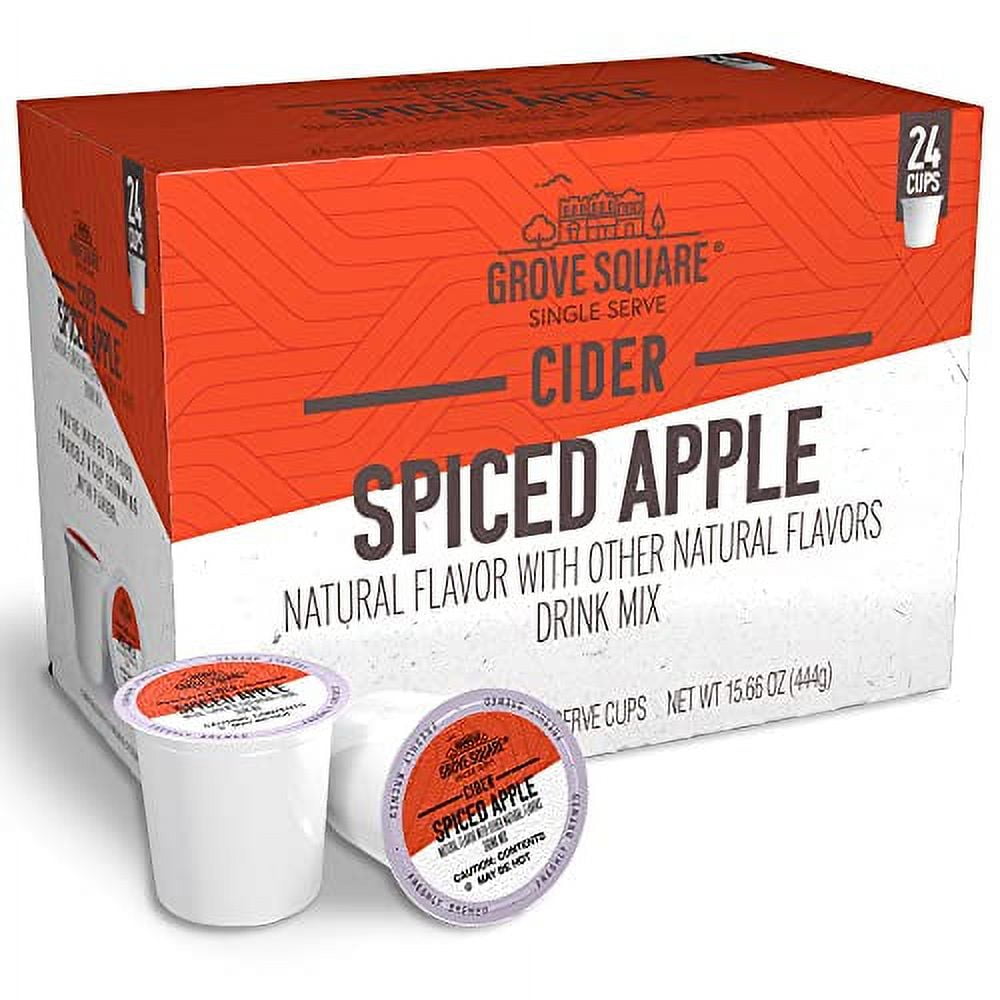 Grove Square Cider Pods, Variety Pack, Single Serve (Pack of 24 ...