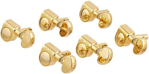Grover 406G6 Mini Self Locking Rotomatic Tuner, 6-In-Line, Gold ...
