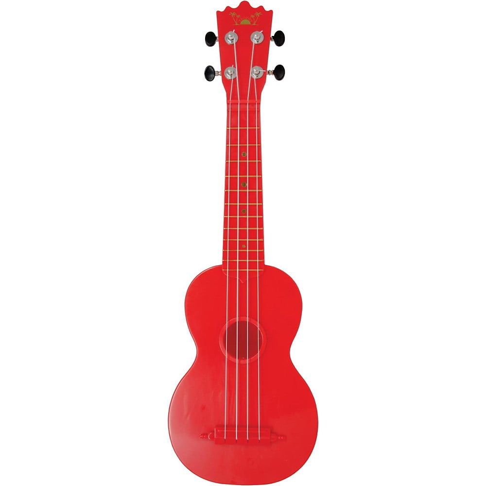 Grover-Trophy FN52 Plastic Soprano Ukulele Red - Walmart.com