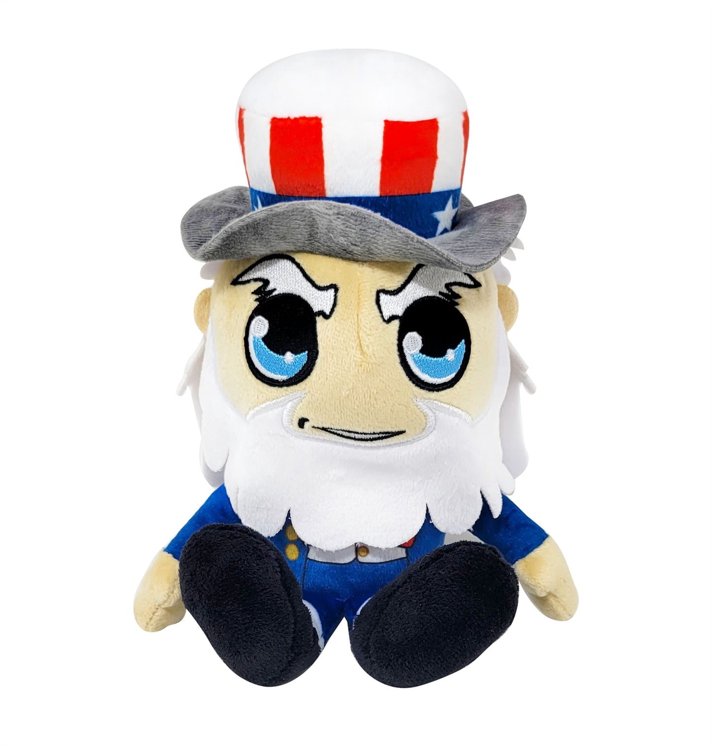 Grovii x America 250 – Midori Chibi Uncle Sam Plushie (8”) | Super Soft ...