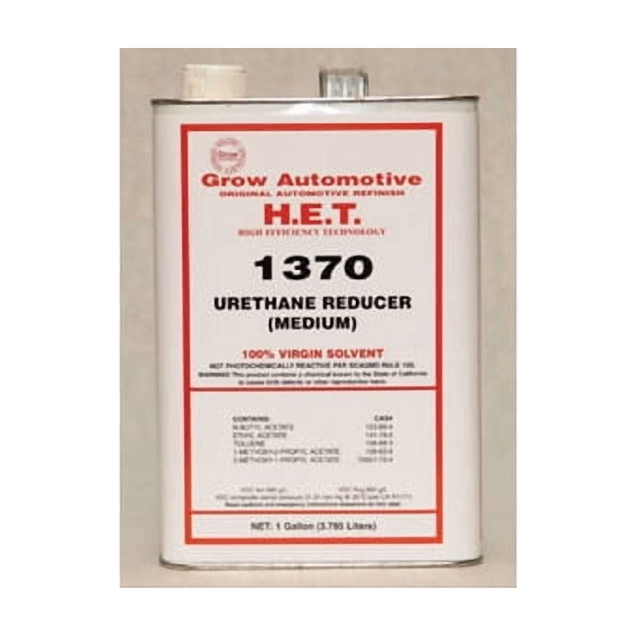 Grow Automotive Urethane Reducer GRO-1370-1, Medium Dry, Compatible ...