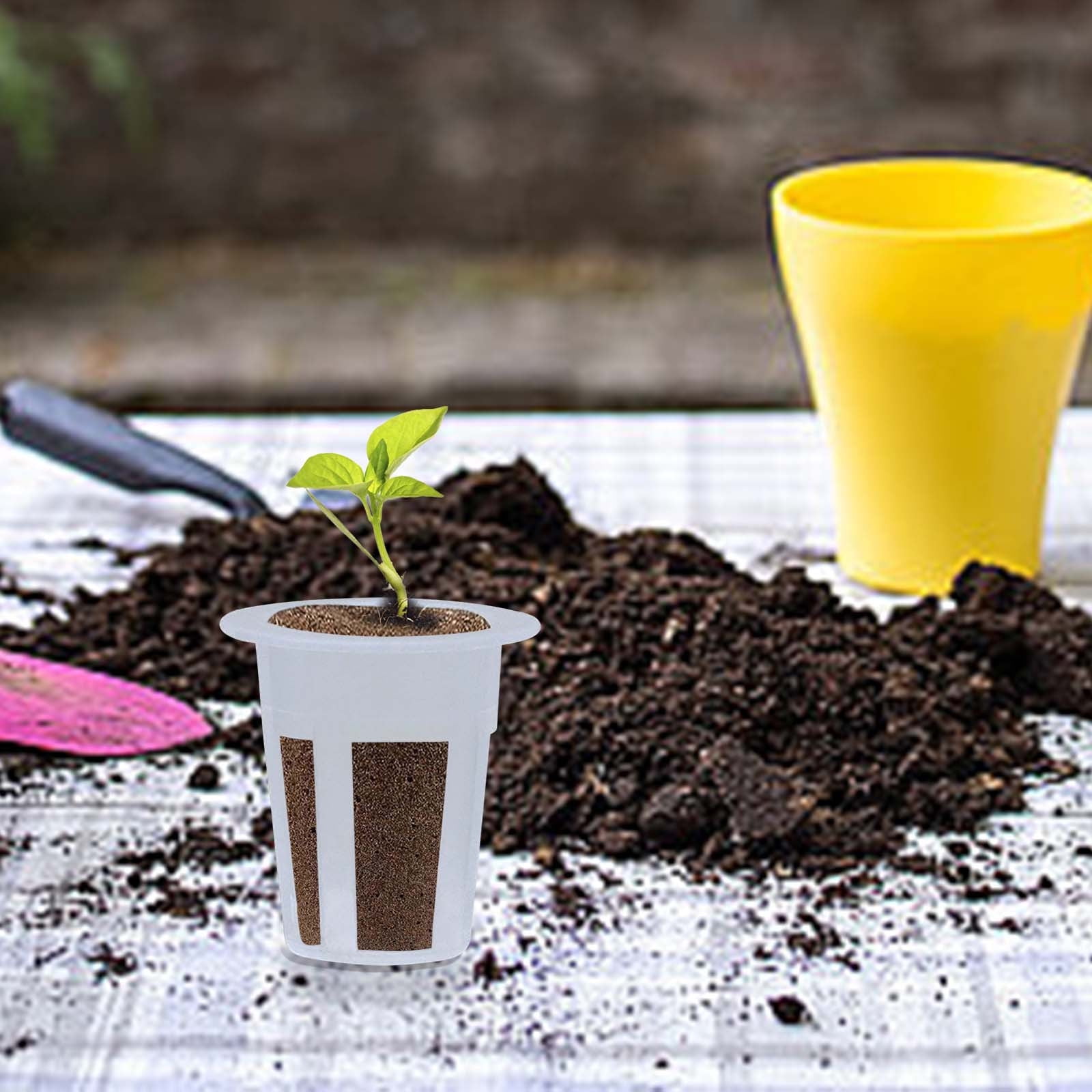 Grow Baskets Hydroponic Planting Basket Circular Soilless Garden Kit ...